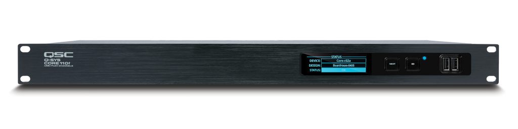 Q-SYS Unified Core – Core 110f – Barrie Communications Equipment Limited